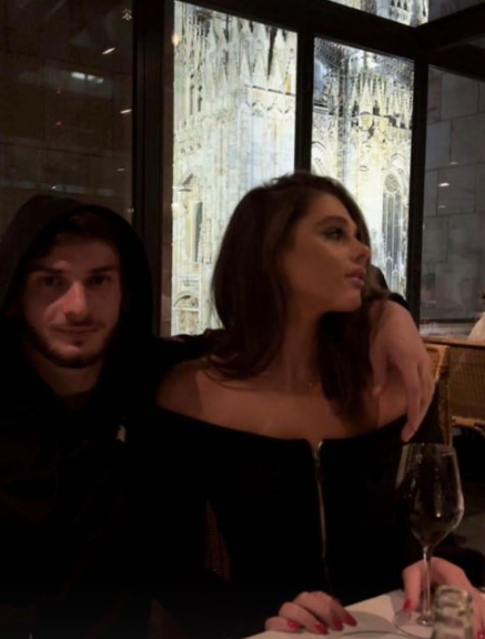 Kvaratskhelia, ieri sera cena a Milano con la sua fidanzata | FOTO