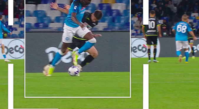 Moviola Napoli-Empoli, Gazzetta: quello su Osimhen è un rigorino! Victor va giù come se fosse ...