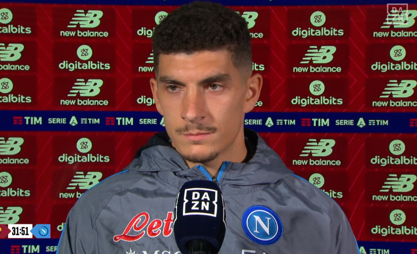 Di Lorenzo a Dazn: "Roma con qualità, ma vogliamo imporre nostro gioco ...