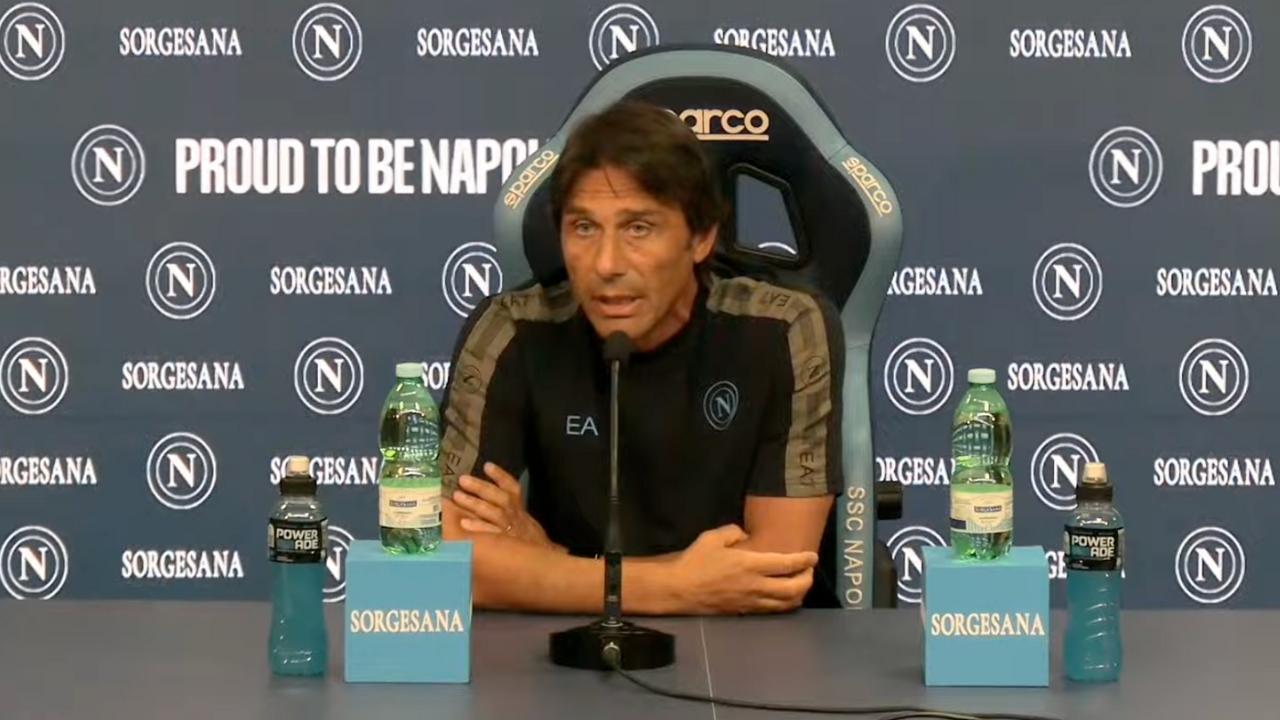 Napoli-Monza: Conte in conferenza stampa post-partita