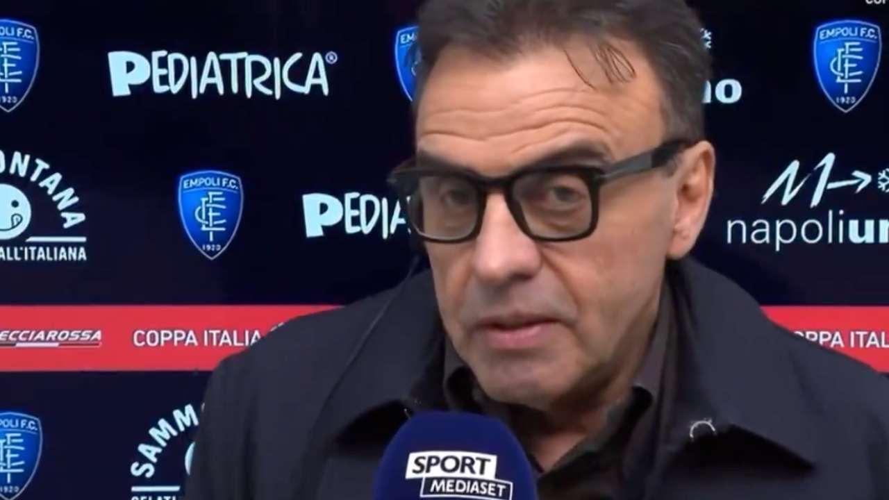 Empoli, Corsi conferma Marianucci al Napoli: "L'anno prossimo giocher ...