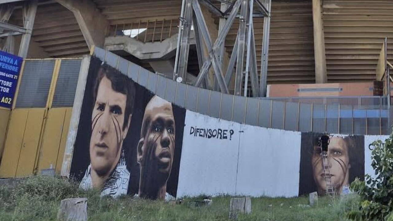 Jorit pronto a realizzare un'opera che rappresenti l'identit collettiva ...