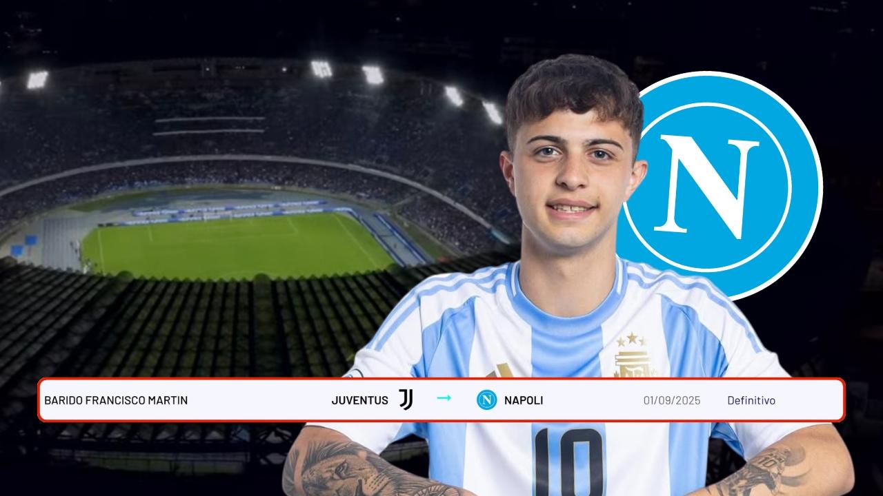 UFFICIALE - Il Napoli ha acquistato il giovane Baridò dalla Juventus