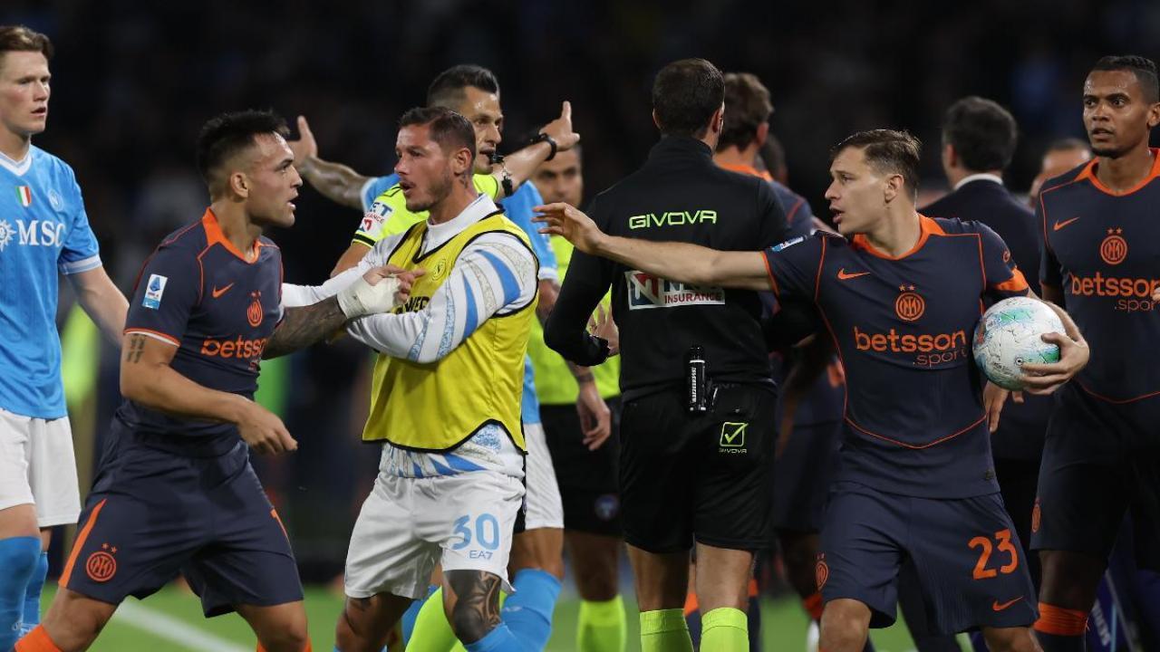 "Tutto è nato per..." Lite Conte-Lautaro, ricostruzione DAZN: cosa è ...