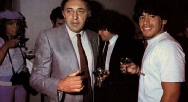 Ferlaino: "Mai ricevuto un'offerta di Agnelli per Maradona, a Boniperti ...
