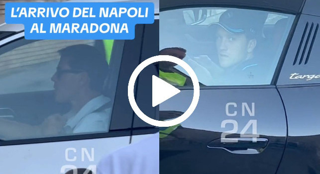 Verso Napoli-Fiorentina, l'arrivo della squadra al Maradona per la ... Verso Napoli-Fiorentina, l'arrivo della squadra al Maradona per la ...