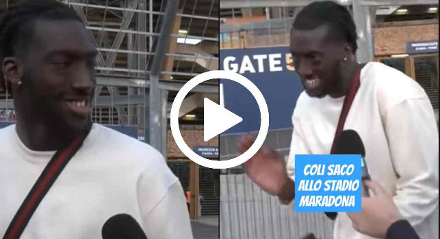 Coli Saco allo stadio Maradona: "Tornare a Napoli? Un sogno! Sarò a ...