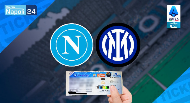 Biglietti Napoli-Inter in vendita: inizia oggi la Fase 2, ecco tutti i prezzi