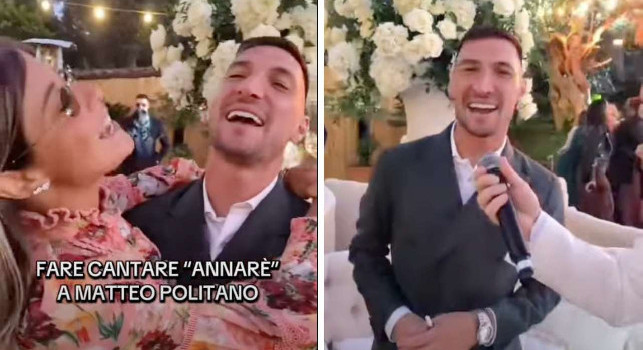 Show di Politano con sua moglie! Matteo canta la famosa canzone di Gigi D'Alessio | VIDEO