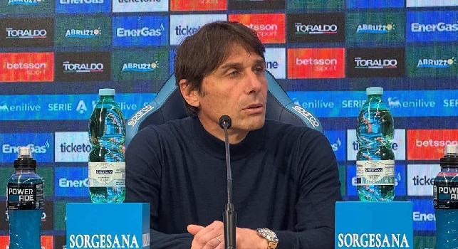 Conte in conferenza post Bologna-Napoli